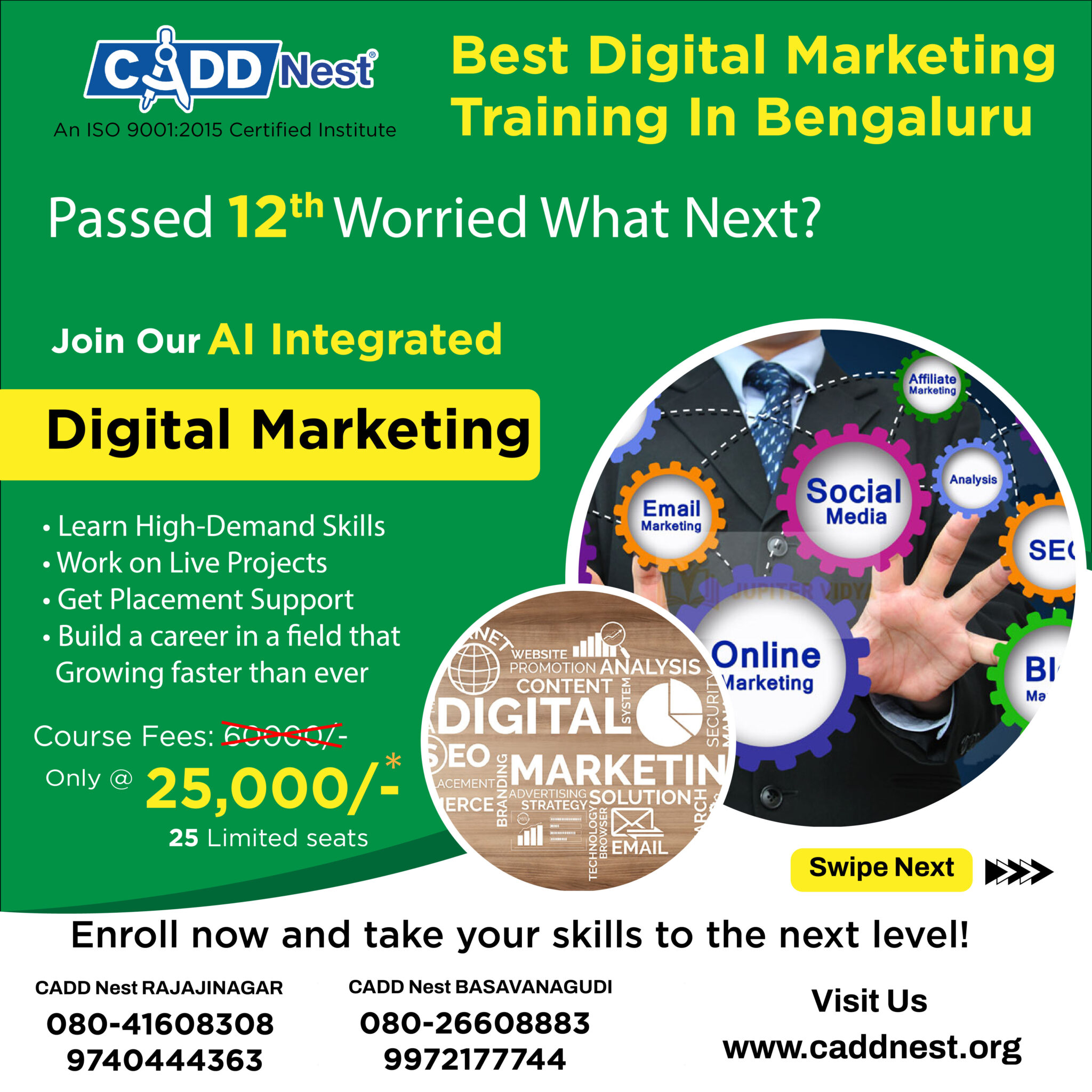 Digital Marketing Training at CADD Nest Training Centre – Learn Skills ...
