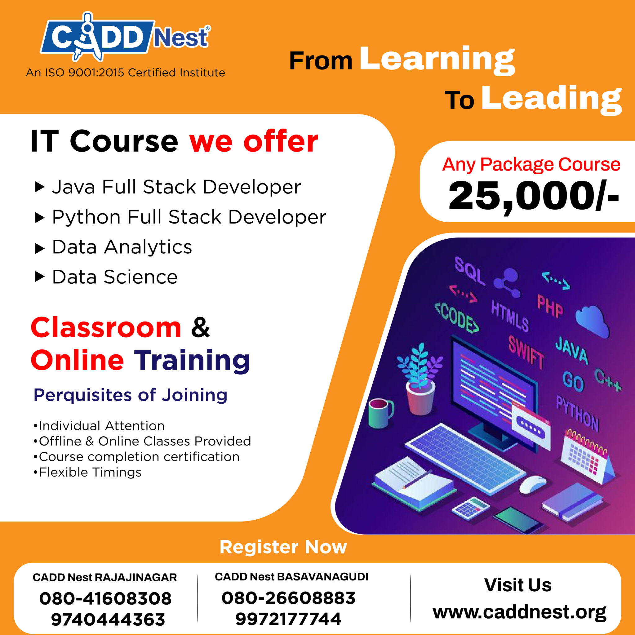 Java Full Stack Training – Build a Powerful IT Career with CADD Nest ...