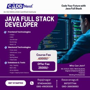 Java Full Stack Training in Bangalore – CADD Nest Training Centre | Caddnest