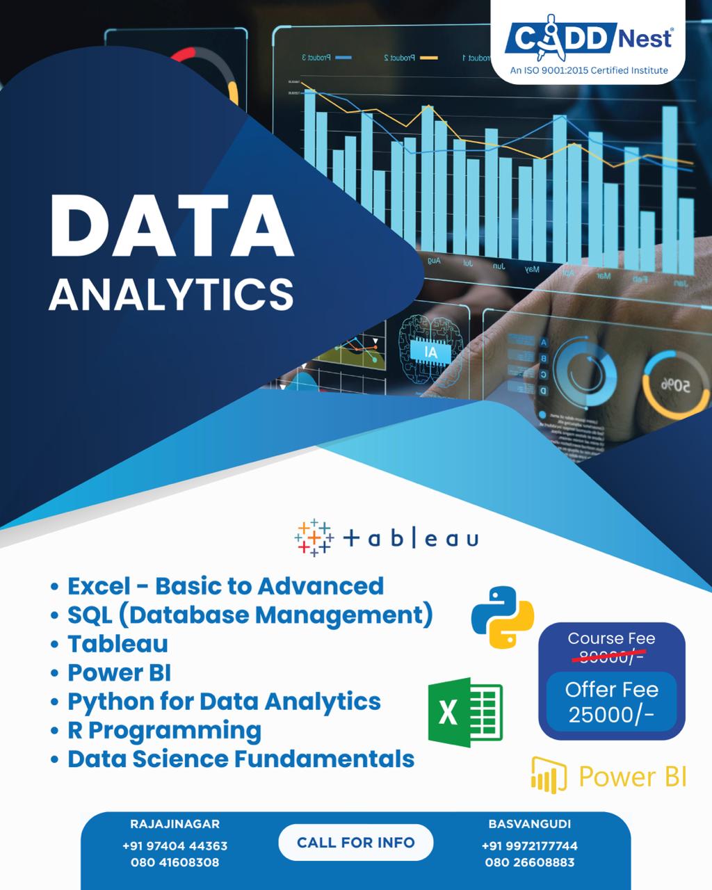 📝 Data Analyst Offline Courses with 100% Placement Assistance – Build ...